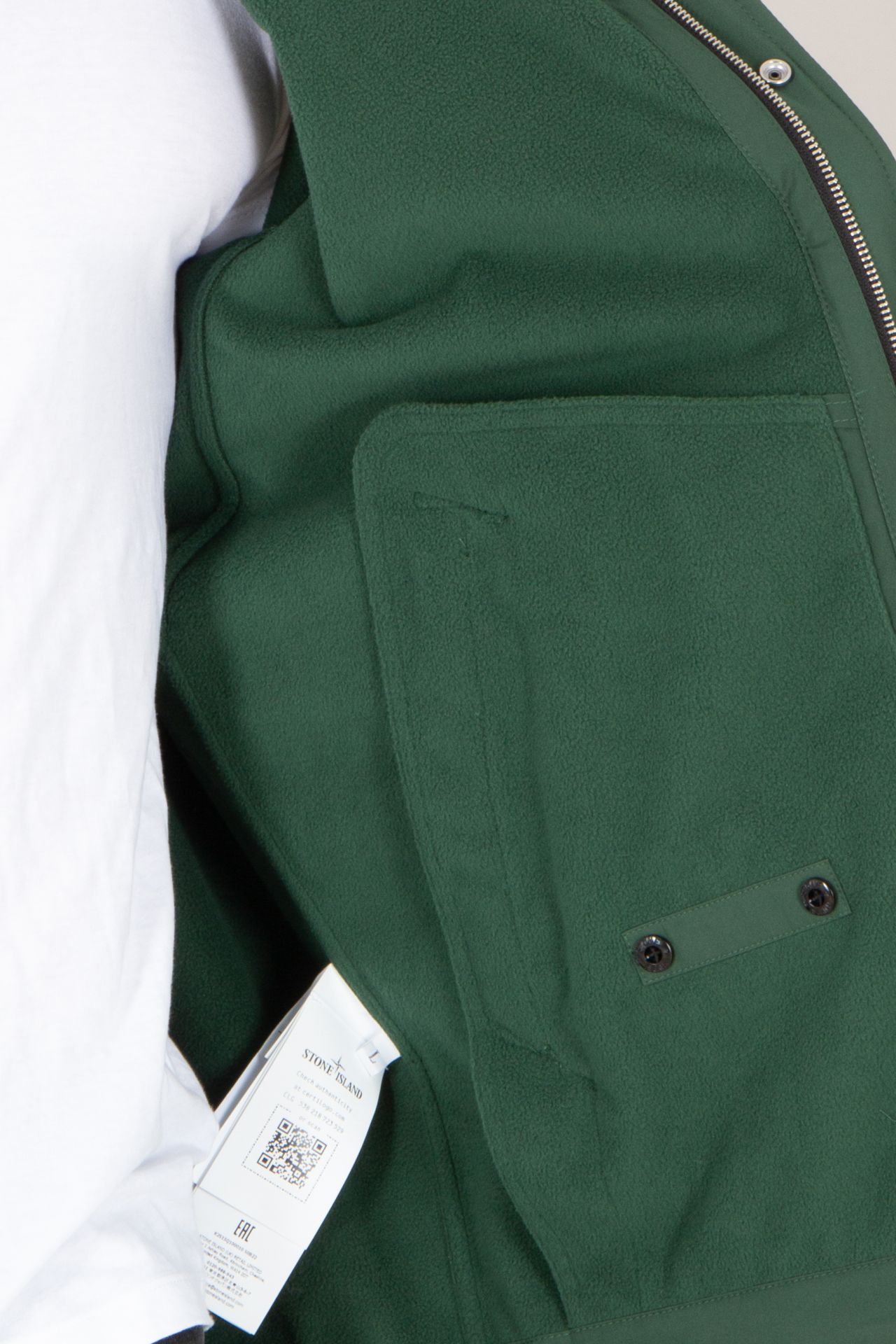 STONE ISLAND Regular Fit Recycled Polyester Soft Shell E-Dye Technology ...