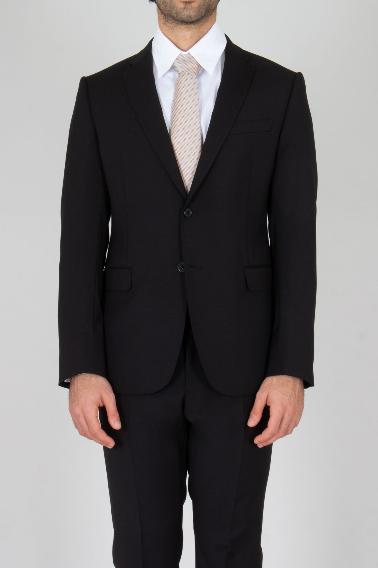 EMPORIO ARMANI Regular Fit Virgin Wool Suit M Line | 58 ...
