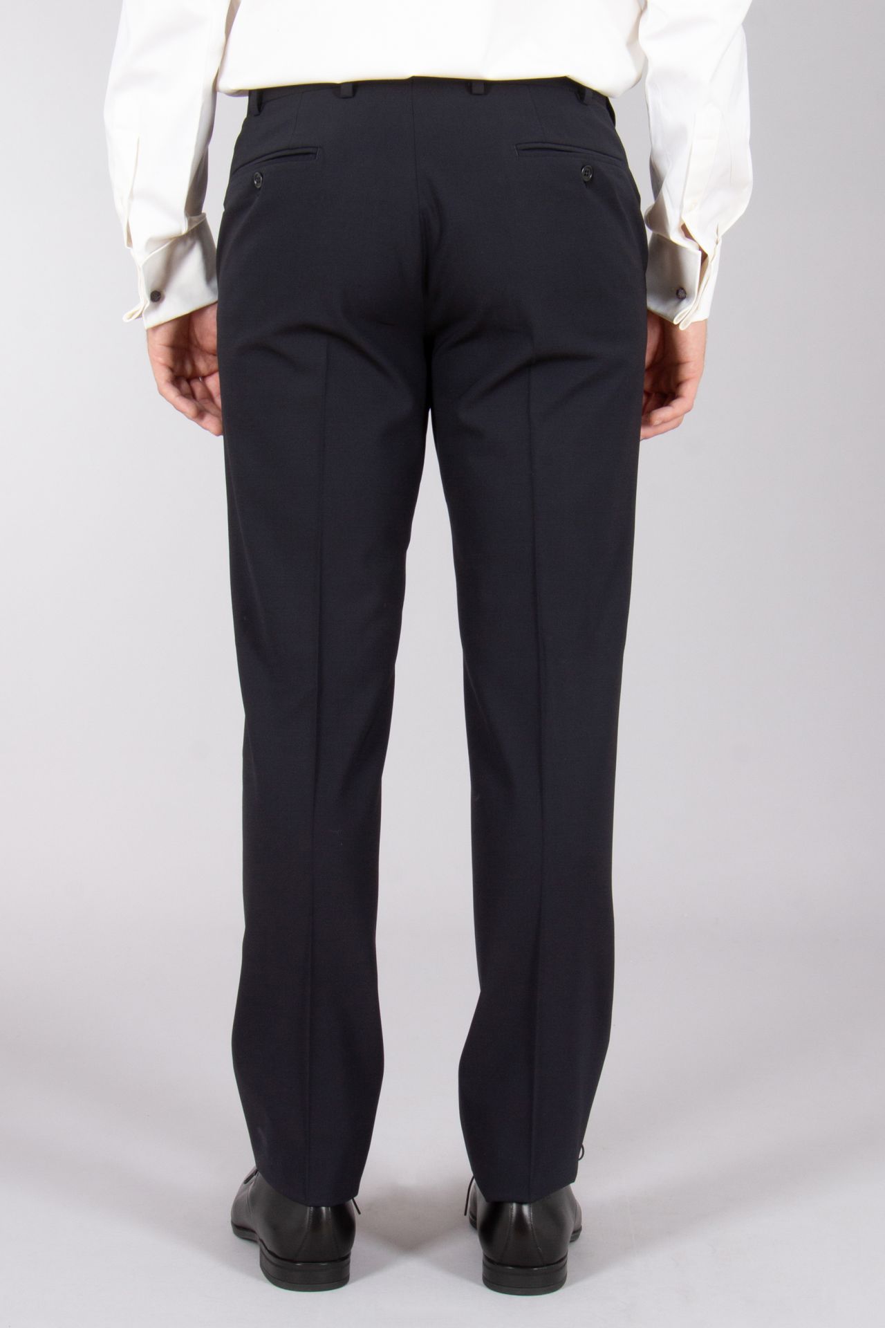 EMPORIO ARMANI Regular Fit Virgin Wool Stretch Suit M Line | 58 ...