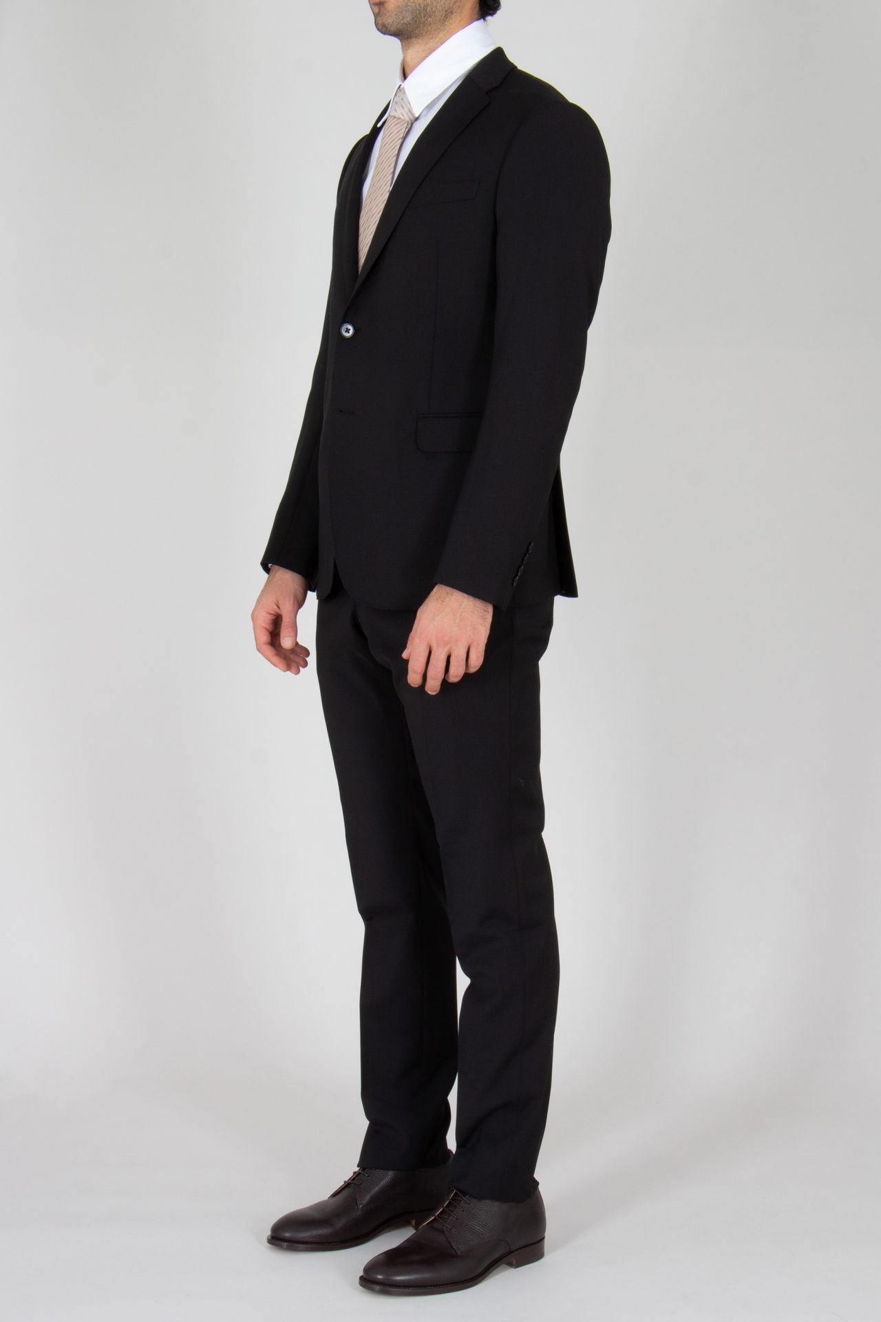 EMPORIO ARMANI Regular Fit Virgin Wool Suit M Line | 56 ...
