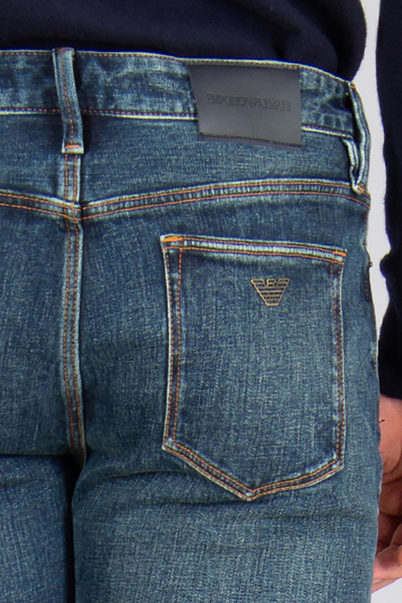 EMPORIO ARMANI Slim Fit Cotton Stretch Denim Jeans J75 | EM000668AF17486MB002