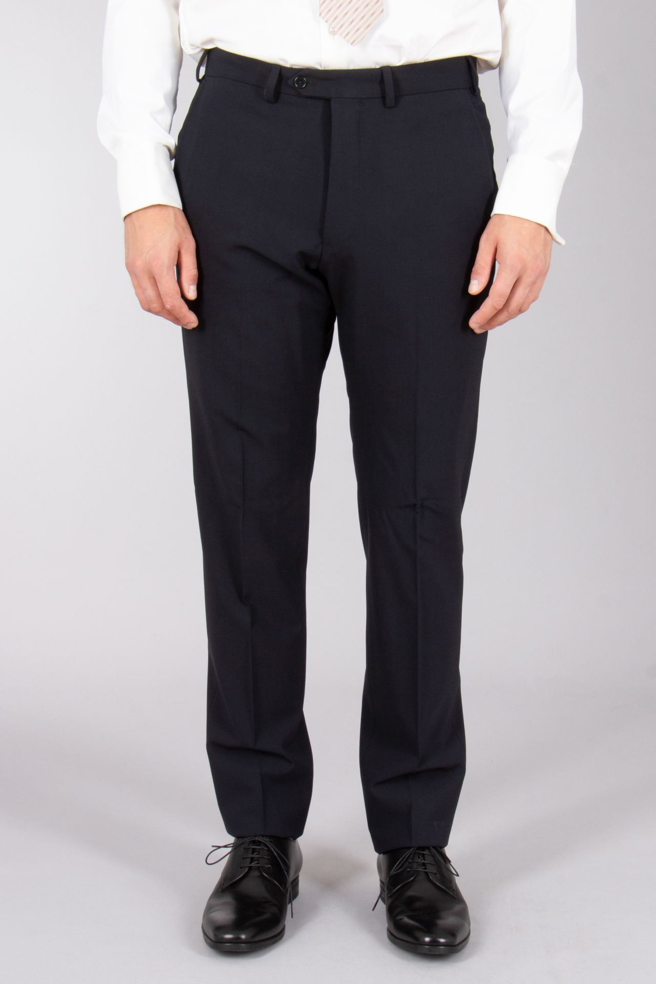 EMPORIO ARMANI Regular Fit Virgin Wool Stretch Suit M Line | 58 ...