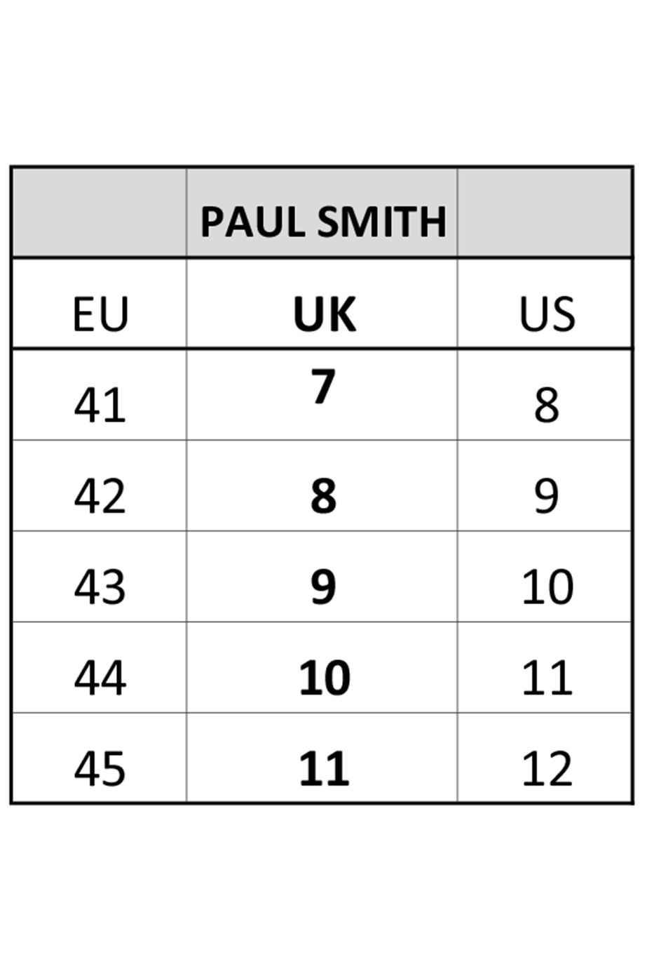 PAUL SMITH Leather & Suede Sneakers Dover | 8 | DVR77TLEA01//8